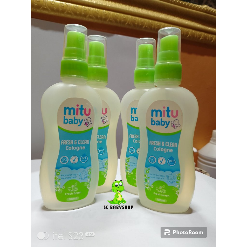Jual MITU Baby Cologne Fresh Green Spray 100Ml || Parfum Bayi | Shopee ...