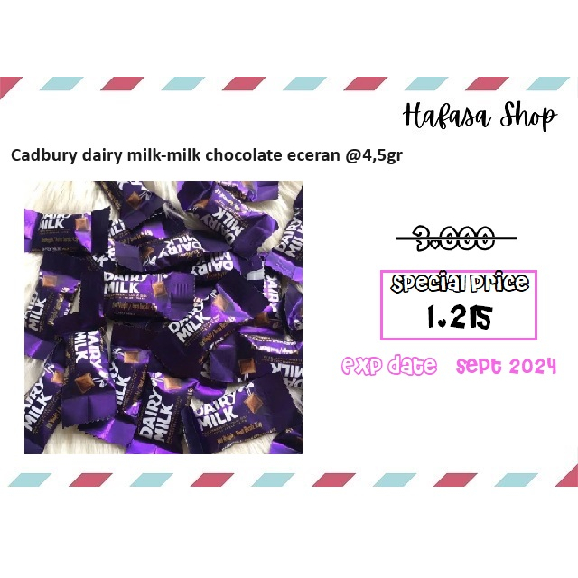 Jual Cadbury dairy milk milk chocolate eceran | Shopee Indonesia Jual Cadbury dairy milk milk chocolate eceran | Shopee Indonesia