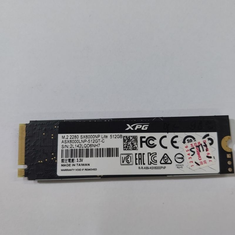 Jual SSD M2 2280 ADATA XPG 512GB Nvme XPG SX6000NP Lite | Shopee Indonesia