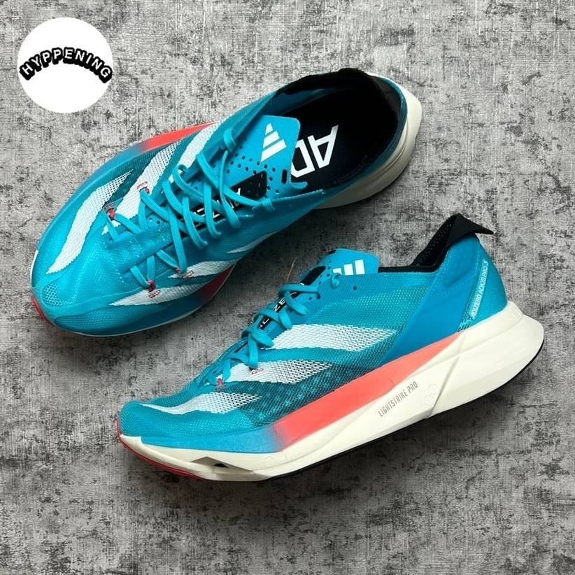 Jual SEPATU RUNNING ADIDAS ADIZERO ADIOS PRO 3 LUCID CYAN ID8468 ...