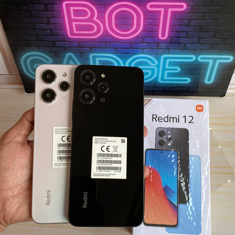 Jual REDMI 12 8/128 8/256GB SECOND GARANSI RESMI | Shopee Indonesia