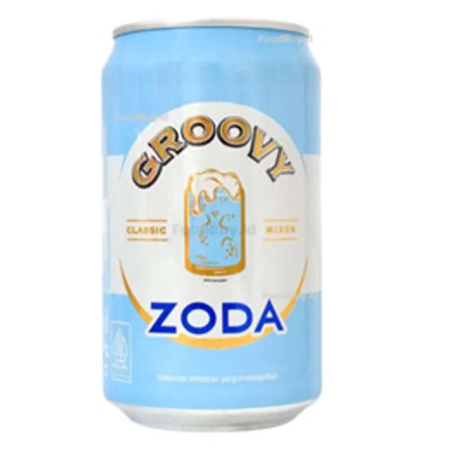 Jual GROOVY ZODA WATER KALENG 330ML X 1, CAMPURAN MINUMAN BERSODA ...