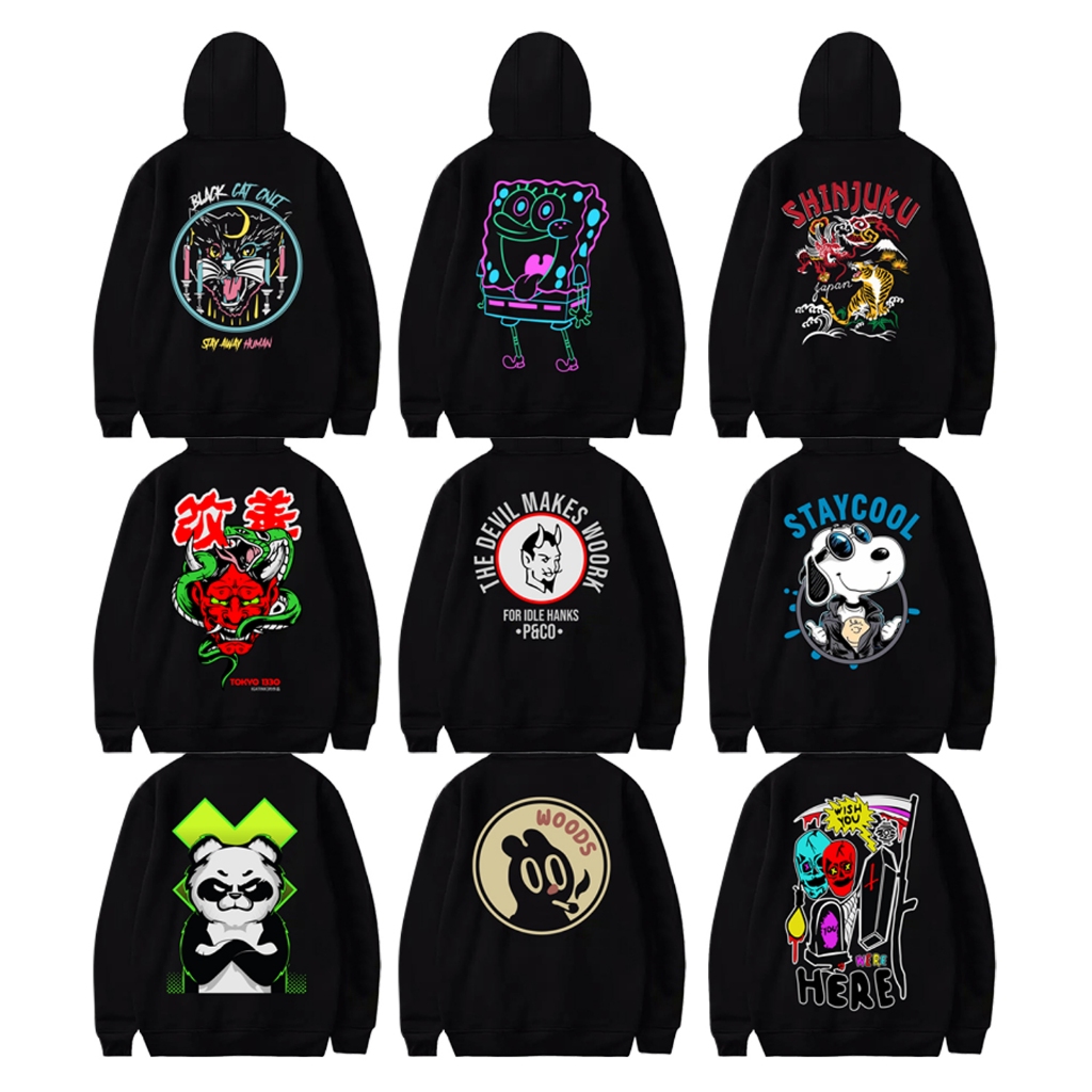 Jual Hoodie Street Wear / Hoodie Distro Urban Shinjuku Harimau Tiger ...