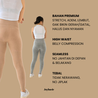 Jual Joybasic Women's Long Legging in Black | Shopee Indonesia