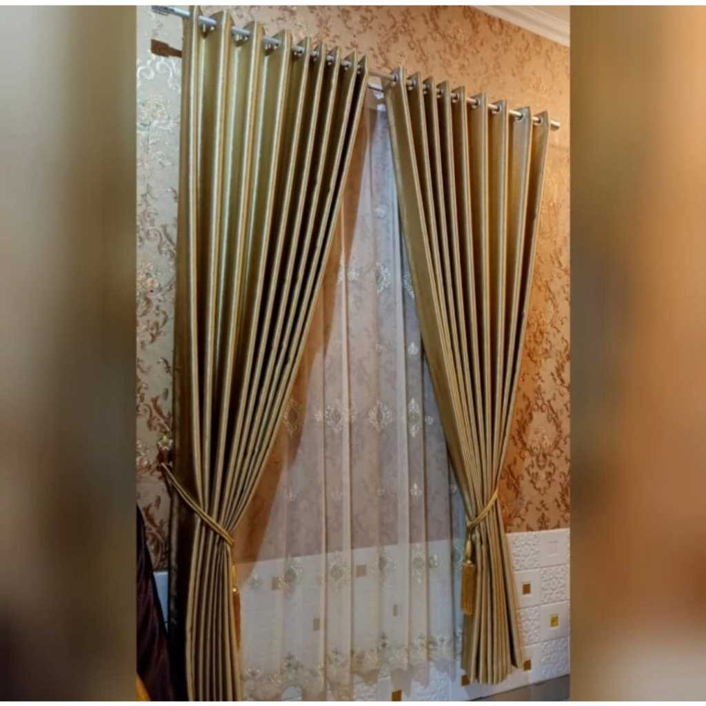 Jual Gratis poni 6 gelombang/Gratis Vitrase Beli 2 gorden Gold Muda ...