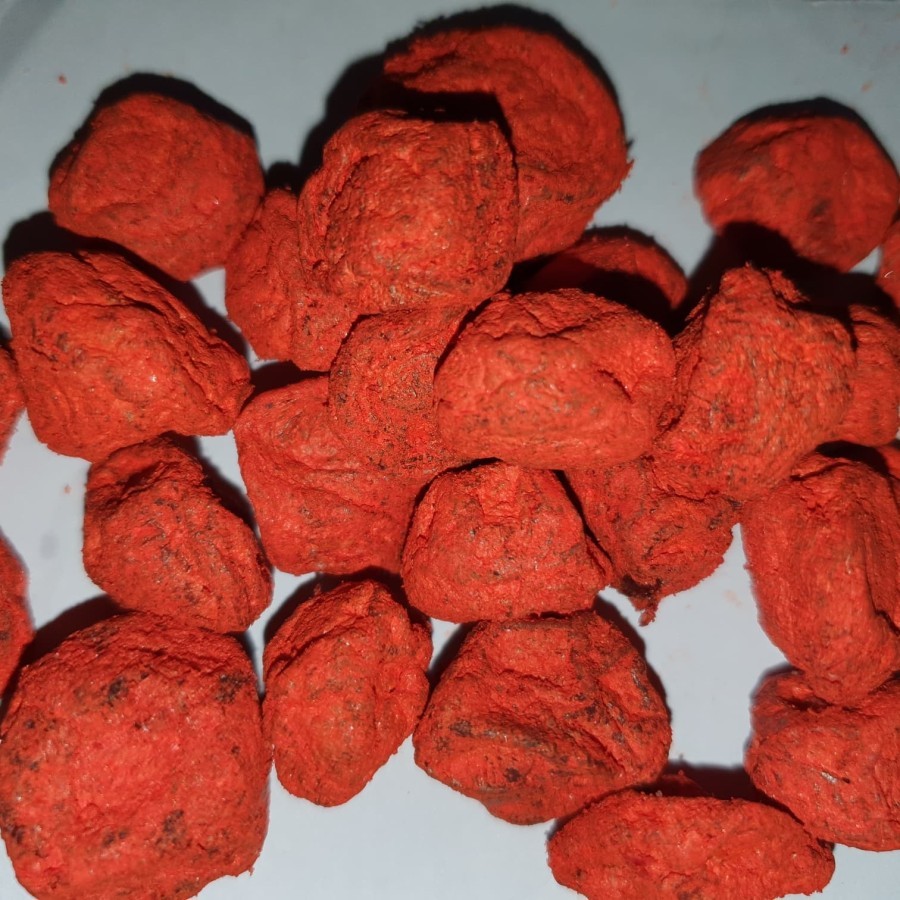 Jual Manisan Semboi Merah putih Eceran 100gr Kiamboi Asinan Buah Plum ...