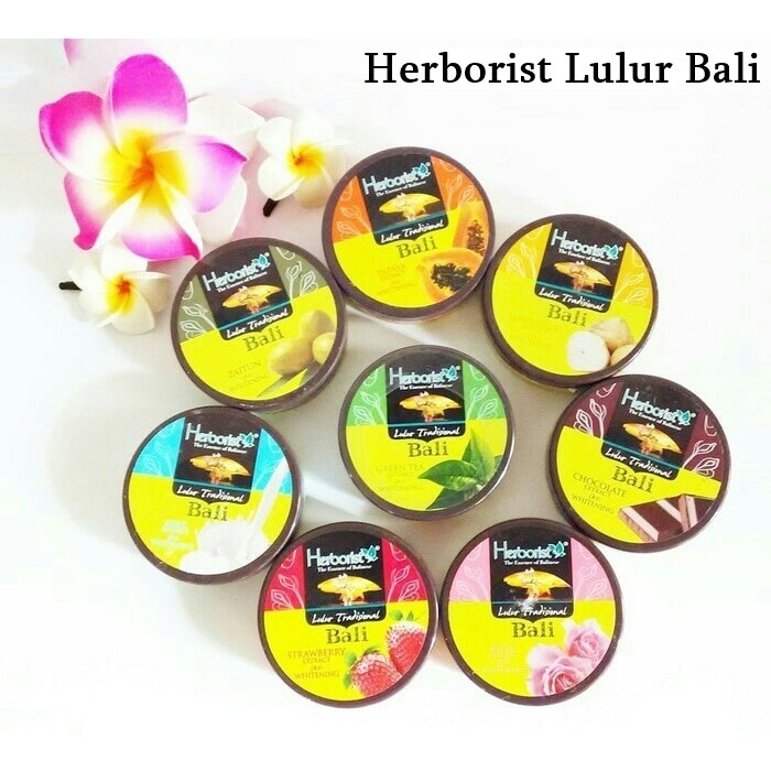 Jual HERBORIST LULUR SCRUB TRADISIONAL BALI 100g 200g | Shopee Indonesia