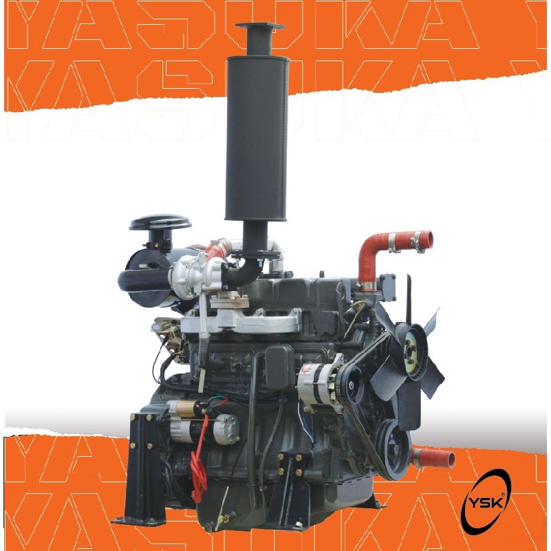 Jual MESIN DIESEL R 4105 ZD | MESIN DIESEL 4 CYLINDER YASUKA | Shopee ...