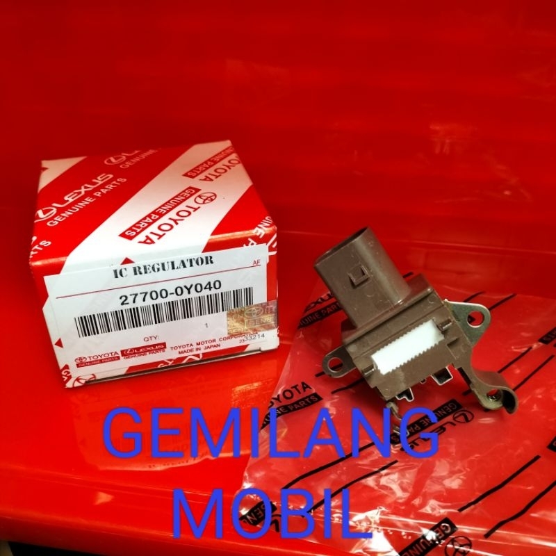 Jual IC REGULATOR DINAMO CAS ALTERNATOR AMPERE TOYOTA NEW YARIS GEN 3 ALTIS VIOS GEN 3 PIN 2 ...