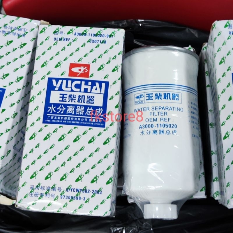 Jual Fuel Filter Yuchai A3000-1105020 / Filter Solar Yuchai | Shopee ...
