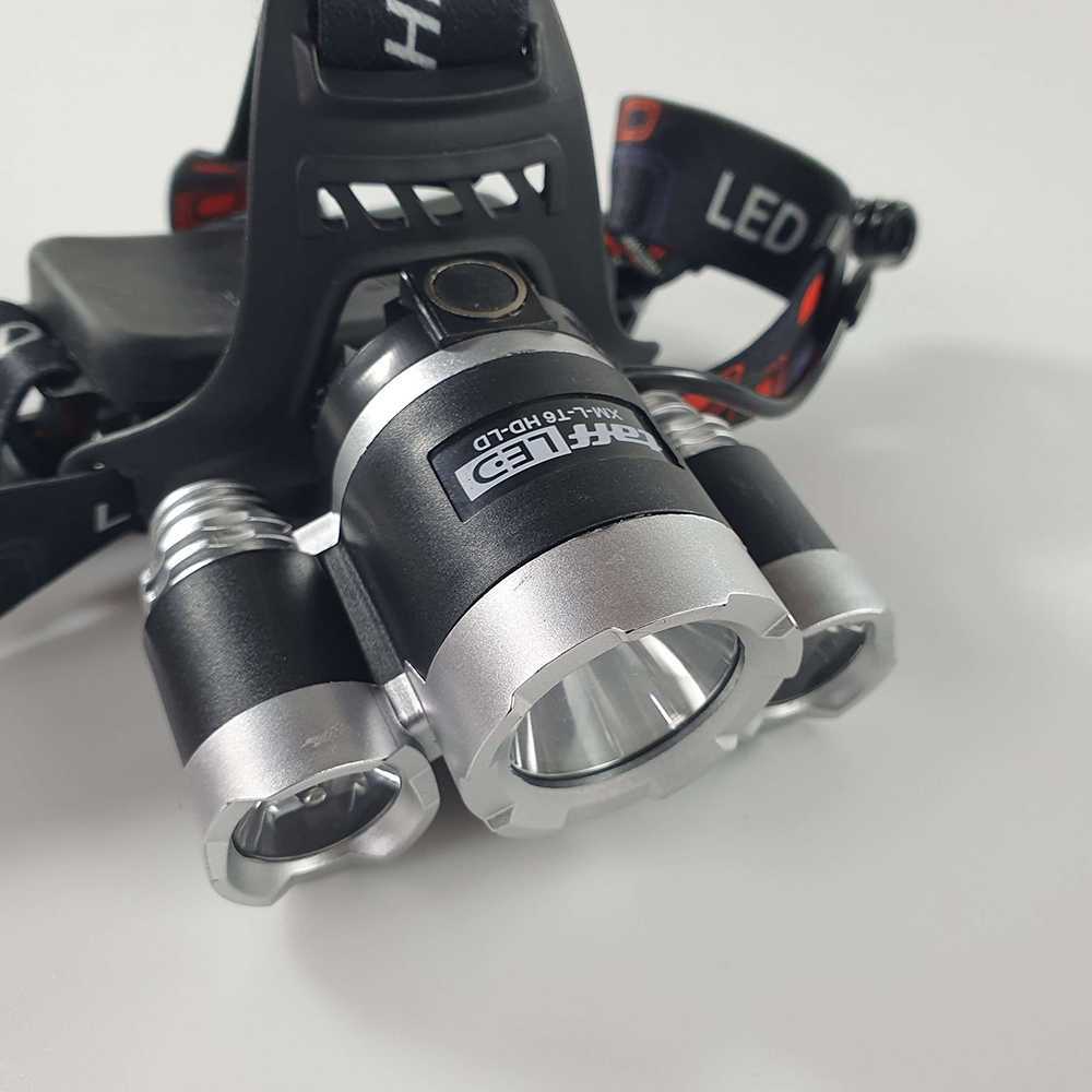 Jual Power Headlamp 3 LED 5000 Lumens super terang | Shopee Indonesia