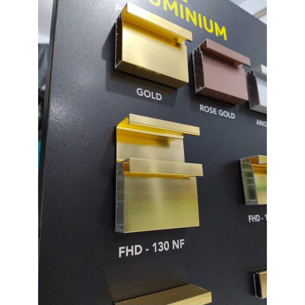 Jual NEW FIT FHD 130 FRAME ALUMINIUM FRAME HANDLE ALUMINIUM PROFILE ...