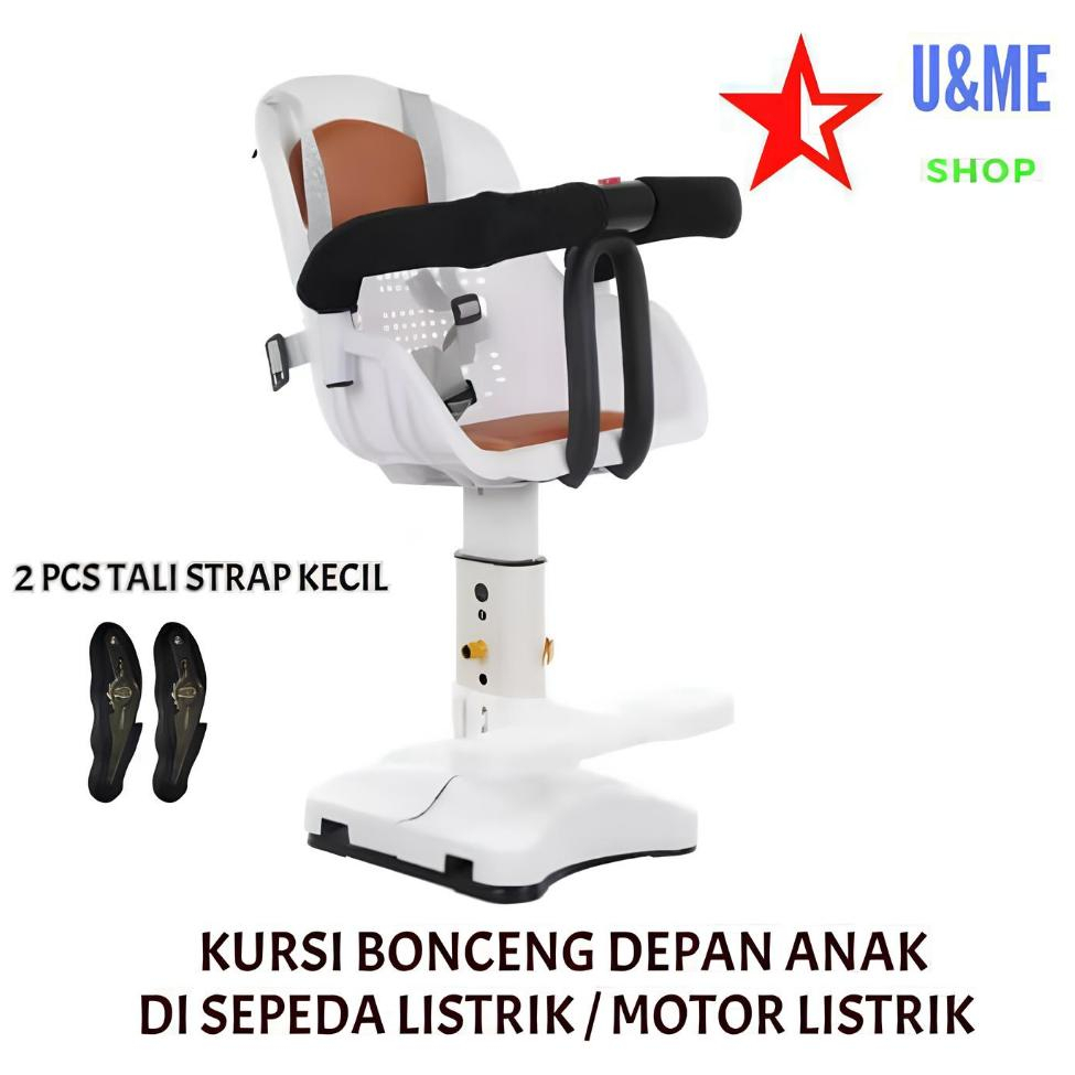 Jual KURSI BONCENGAN ANAK DEPAN DI MOTOR SEPEDA LISTRIK / KURSI ANAK ...