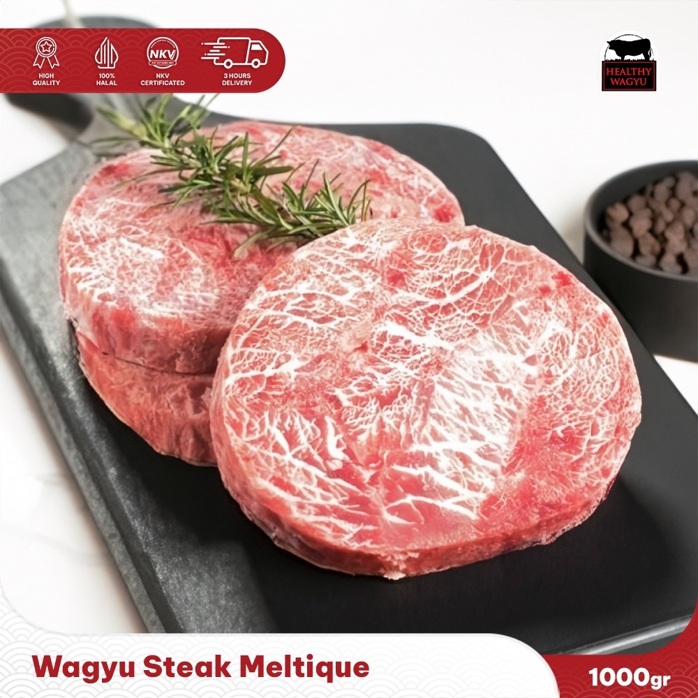 Jual Wagyu Steak Meltique 1Kg HealthyWagyu | Shopee Indonesia