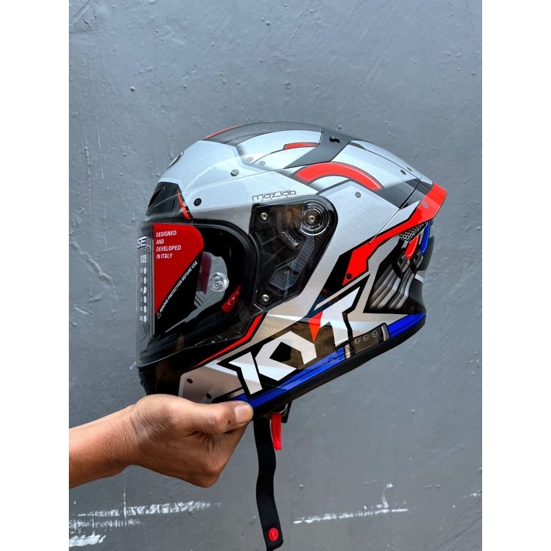 Jual KYT TT CORSE Motif Rataphak Monkey Helm Full Face Paket Ganteng ...