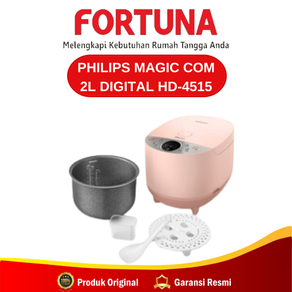 Jual Philips Magic Com 2L DIGITAL HD-4515 | Shopee Indonesia
