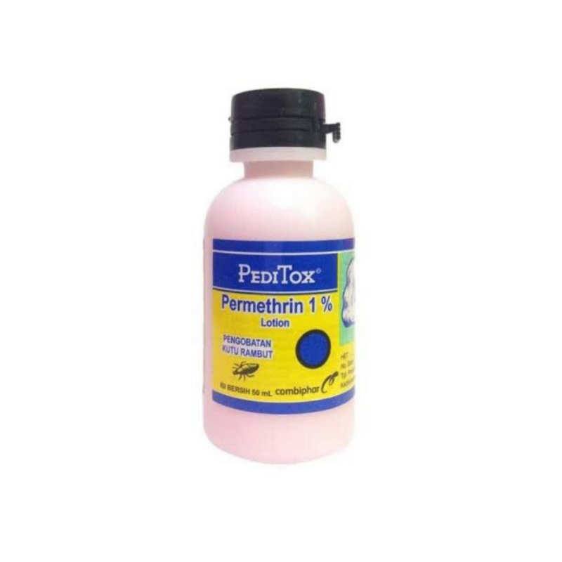 Jual Peditox permethrin 1% 50 ml (obat kutu rambut) | Shopee Indonesia