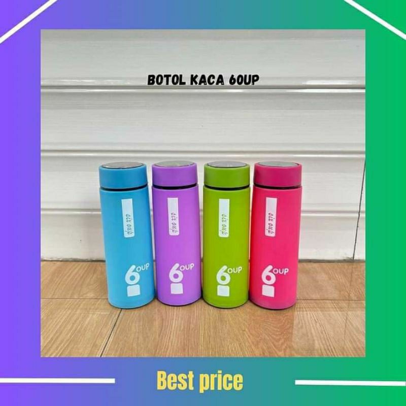 Jual BOTOL KACA 60UP ( TANPA DUS) | Shopee Indonesia