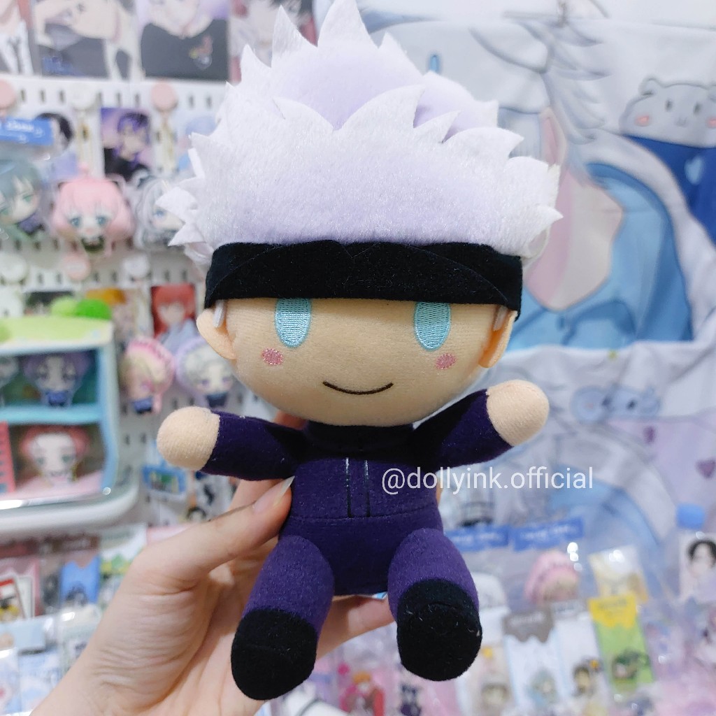 Jual [JAJANAN JPN]Chokonokko Gojo Satoru Nuigurumi Plush Jujutsu Kaisen ...