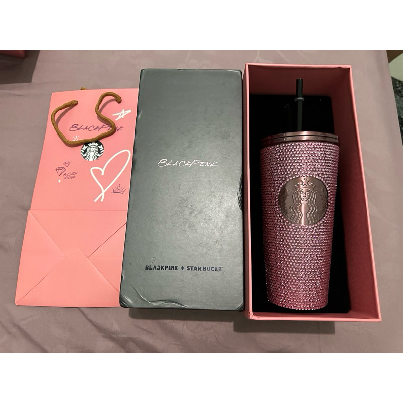 Jual Starbucks x Blackpink Lisa Pick Rhinestone Tumblr Limited Edition ...