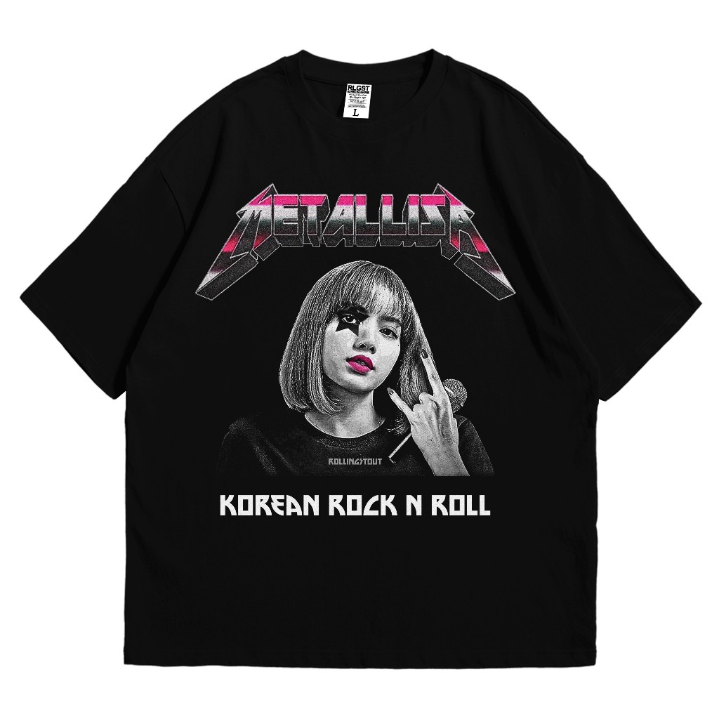Jual Tshirt - Metallisa Series | Kaos Band | BAJU MUSIK METAL ROCK | Rollingstout | Shopee Indonesia
