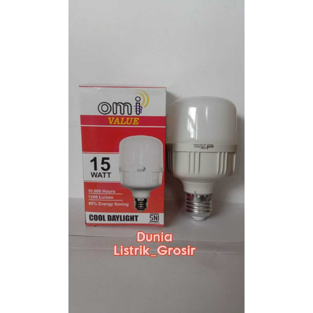 Jual Lampu Led Tabung Omi Value BODY BESAR 15watt Capsule Lampu, Grosir murah!!! | Shopee Indonesia