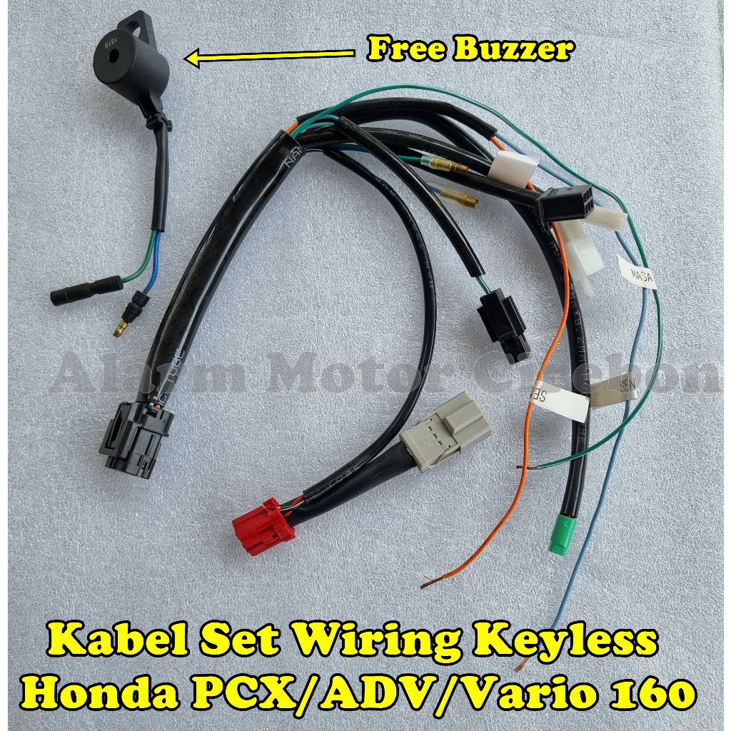 Jual Kabel Set Keyless Smartkey PnP Honda Vario Scoopy Genio Beat New ...