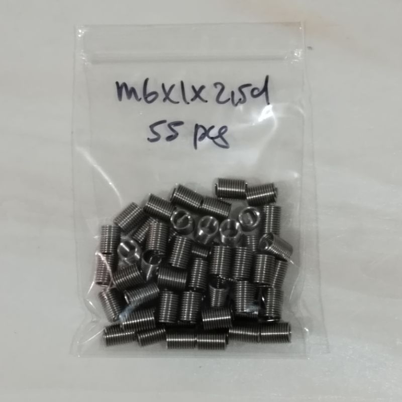 Jual Recoil Baut M6 x 1 x 2,5D 55pcs | Shopee Indonesia