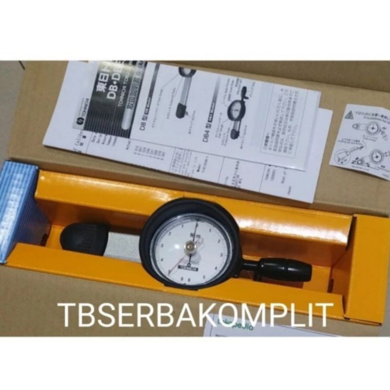 Jual Tohnichi DB6N5-S 1/4" Dial Torque Wrench Ratchet Kunci Torsi 0.7NM-6NM Ada Sertifikat ...