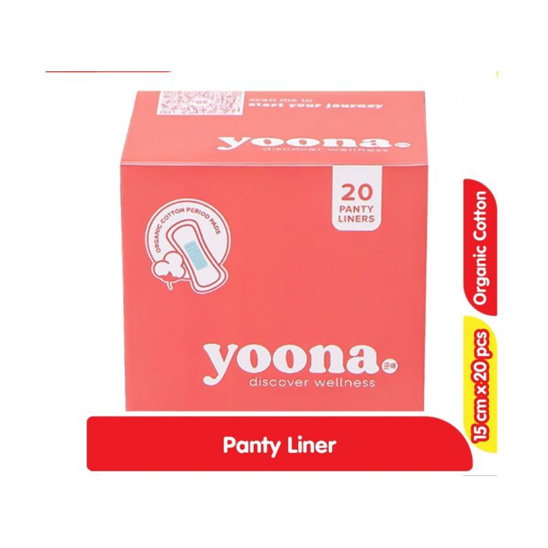 Jual Yoona Panty Liners 15cm 20pcs | Shopee Indonesia