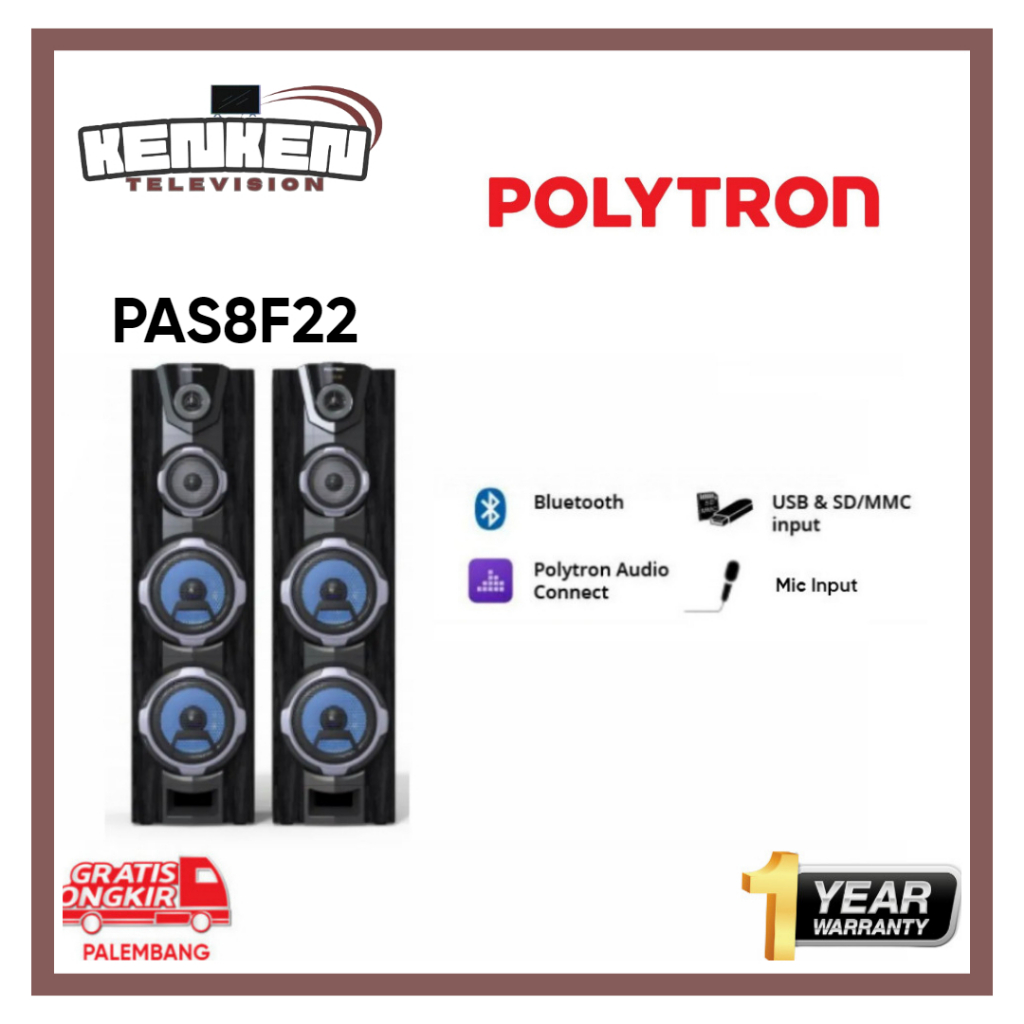 Jual Speaker Bluetooth Aktif Polytron PAS8 Speaker Aktif Polytron ...