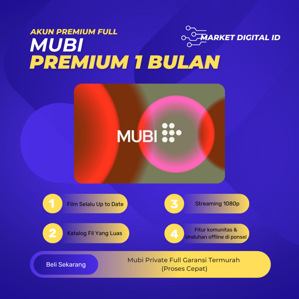 Jual MUBI PRIVATE FULL GARANSI TERMURAH PROSES CEPAT BISA NONTON FILM POPULER MENARIK DENGAN ...