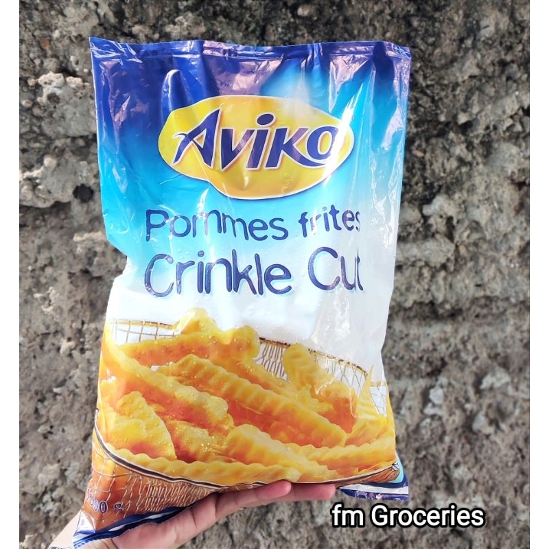 Jual Aviko crinkle cut kentang goreng 1 kg | Shopee Indonesia