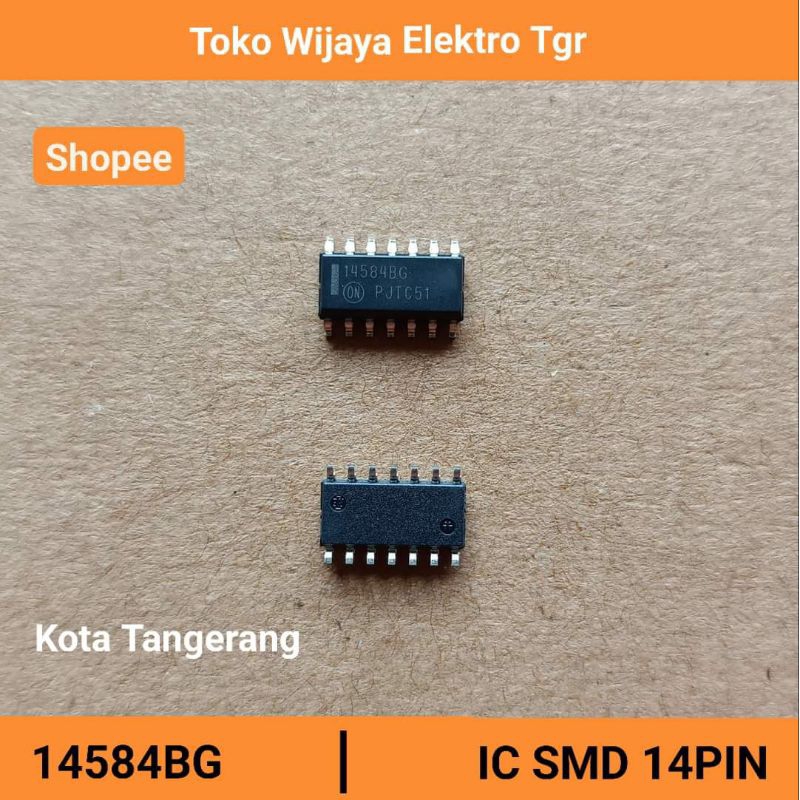 Jual Inverter Sparepart | IC 14584BG Smd 14 Pin | Shopee Indonesia