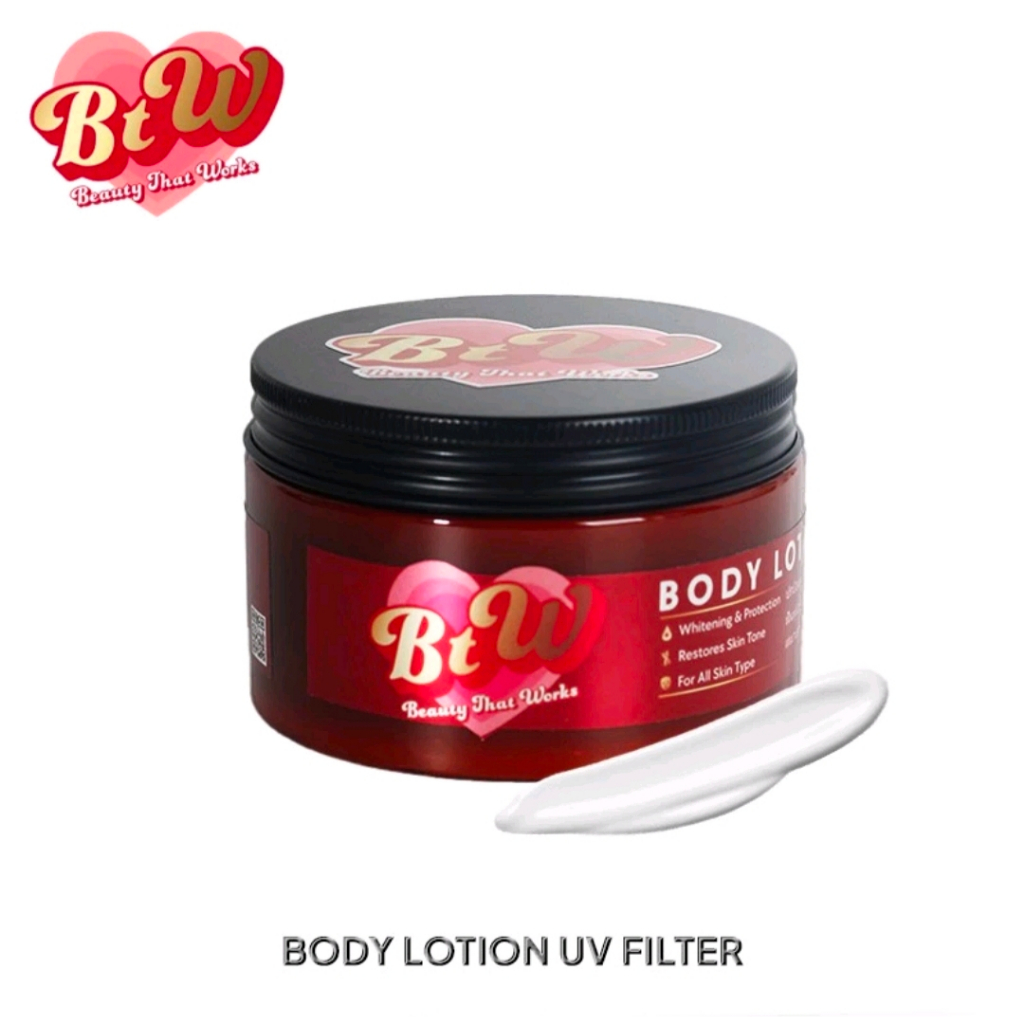 Jual BTW Beauty That Works Nano Booster Body Lotion UV Filter 300ml ...