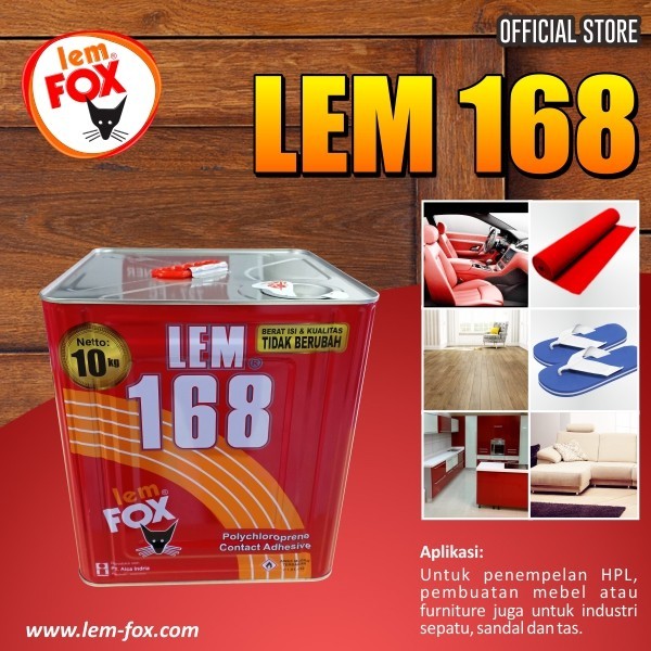 Jual Lem Fox 168 blek 10 kg / Lem Kuning 168 | Shopee Indonesia