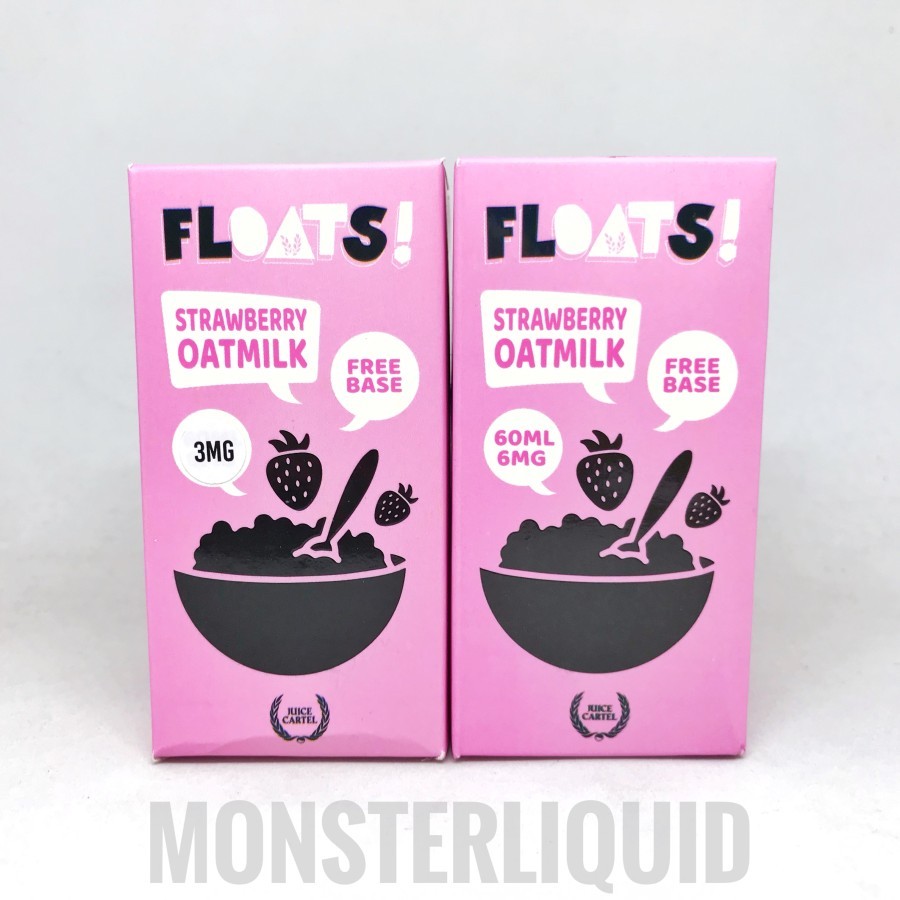 Jual FLOATS STRAWBERRY OAT MILK BY JUICE CARTEL 60ML | Shopee Indonesia