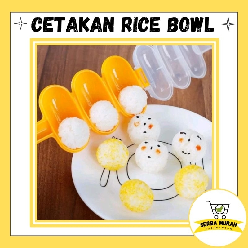 Jual ALAT CETAKAN RICE BOWL | SHAKER BENTO | PENCETAK NASI BOLA | ALAT ...