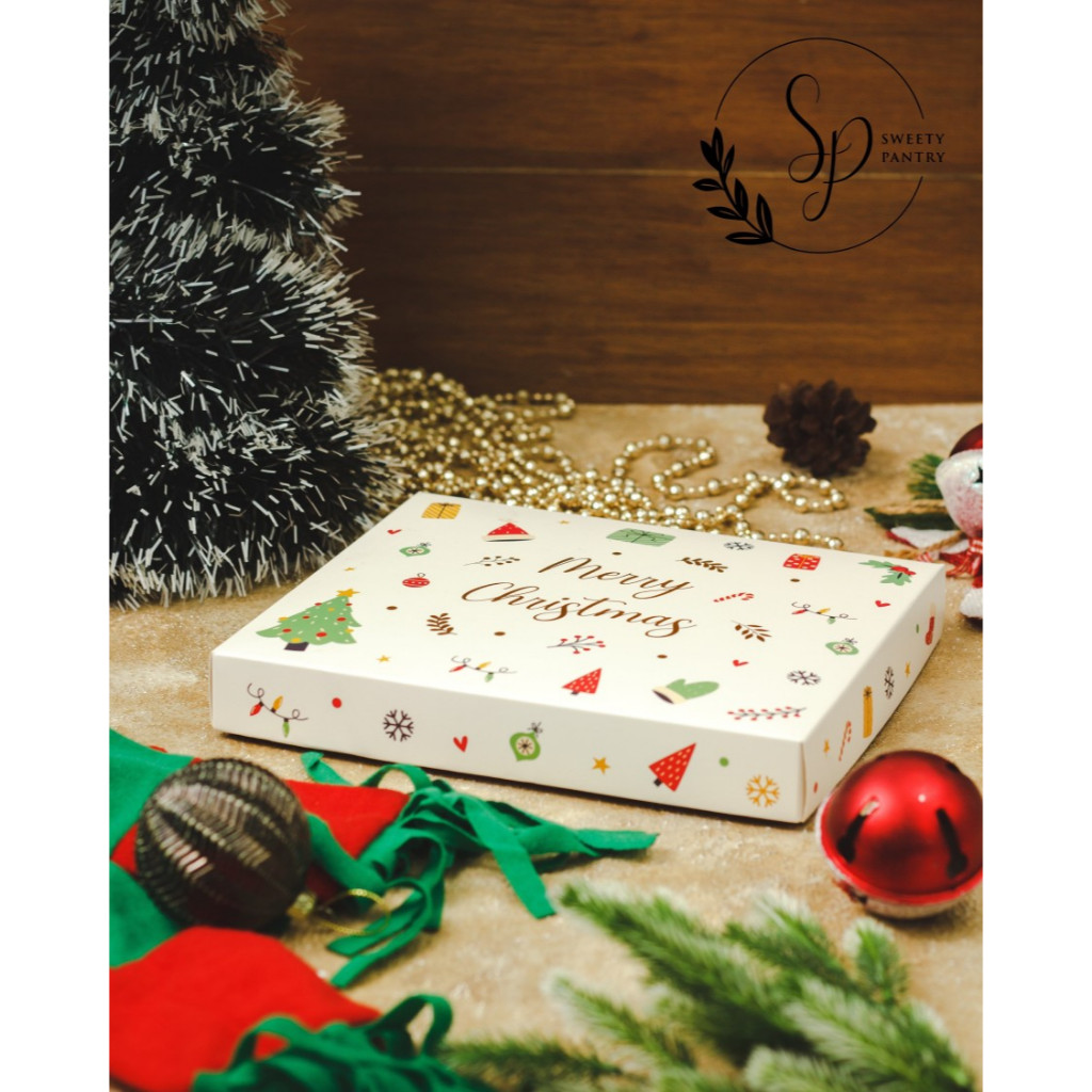 Jual SB NATAL HOLES - Box Kotak packaging Sekat Nastar Kue Kering ...