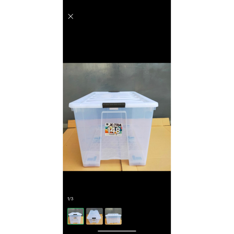 Jual CONTAINER BOX EZY BENING/PURE/TRASNPARAN 10-15-18-25-35-45-52-75 ...