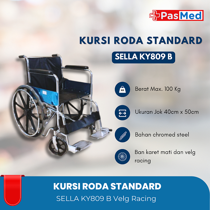 Jual PASMED | SELLA KURSI RODA STANDART VELG RACING | Shopee Indonesia