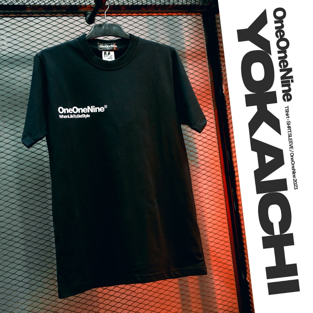 Jual KSR ONEONENINE - T-SHIRT YOKAICHI BLACK SERIES | Shopee Indonesia