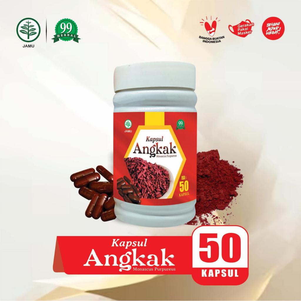 Jual OBAT DBD Dan TIPUS/ TIPES Kapsul Angkak - Beras Merah Herbal 99 ...