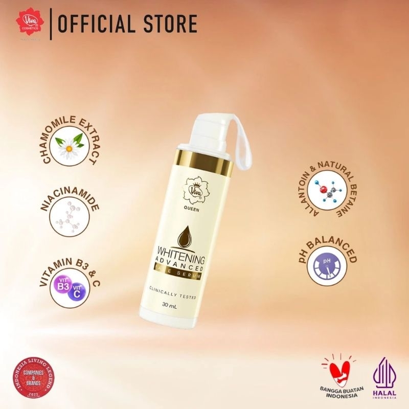 Jual Viva Queen VIT C ACTIVE Whitening Advanced Face Serum with ...