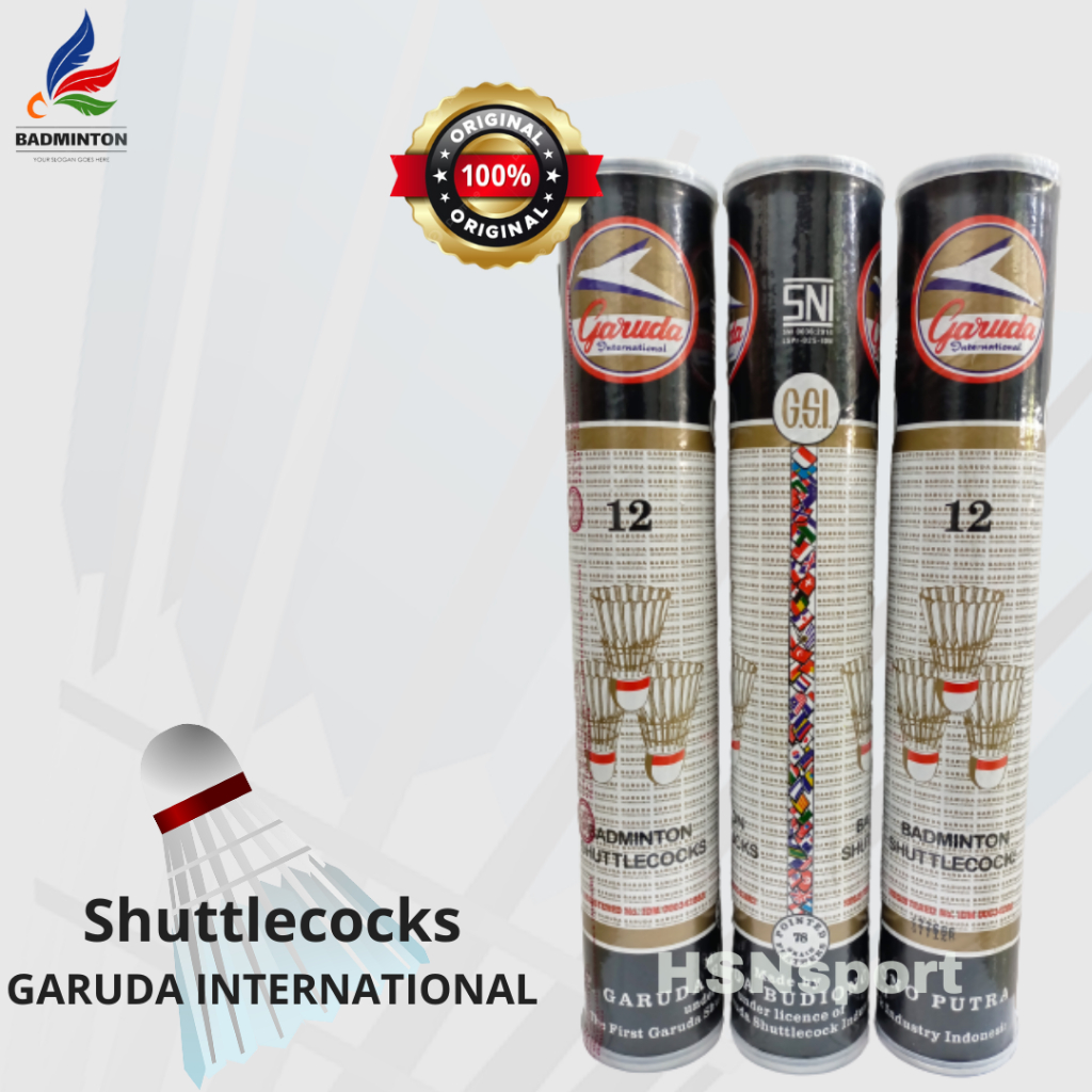 Jual Shuttlecock garuda international Kok Garuda International 1 lusin ...