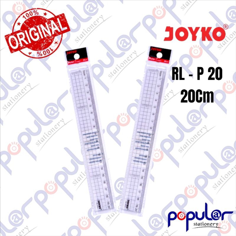 Jual Penggaris Joyko RL - P20 / 20Cm | Shopee Indonesia