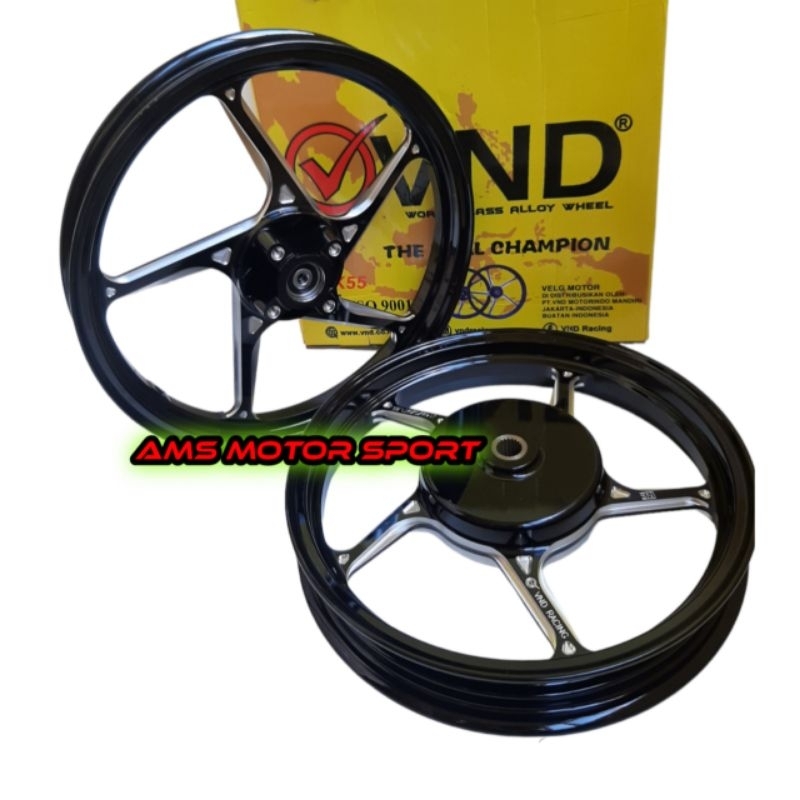 Jual Velg AK55 Ring 14 xeon / Mio M3 / Xride 125 / Fino 125/ Soul GT 125 yamaha gear original ...