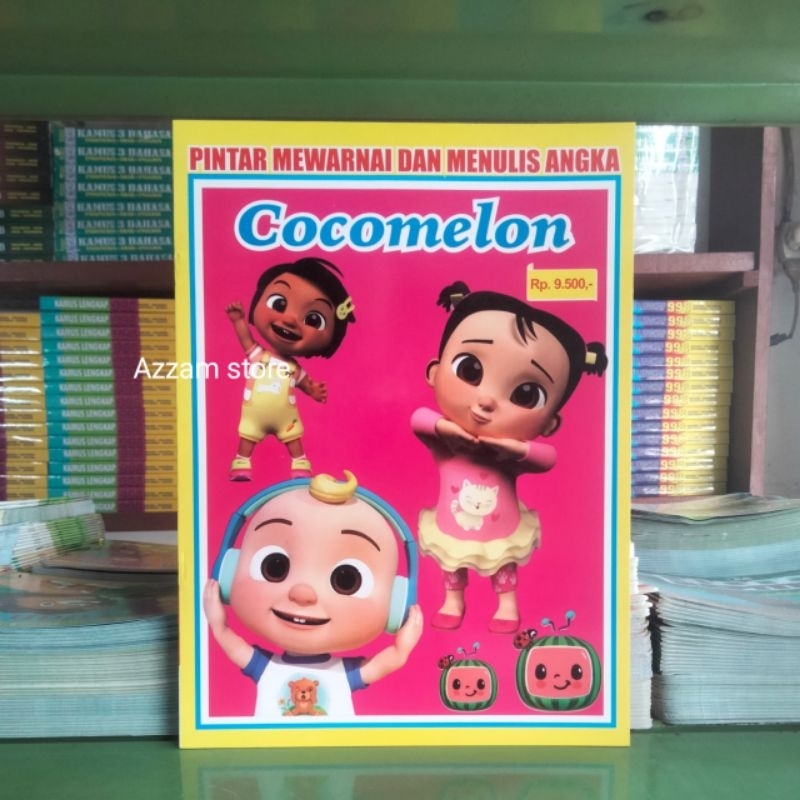 Jual Buku Mewarnai Anak // Mewarnai Cocomelon | Shopee Indonesia