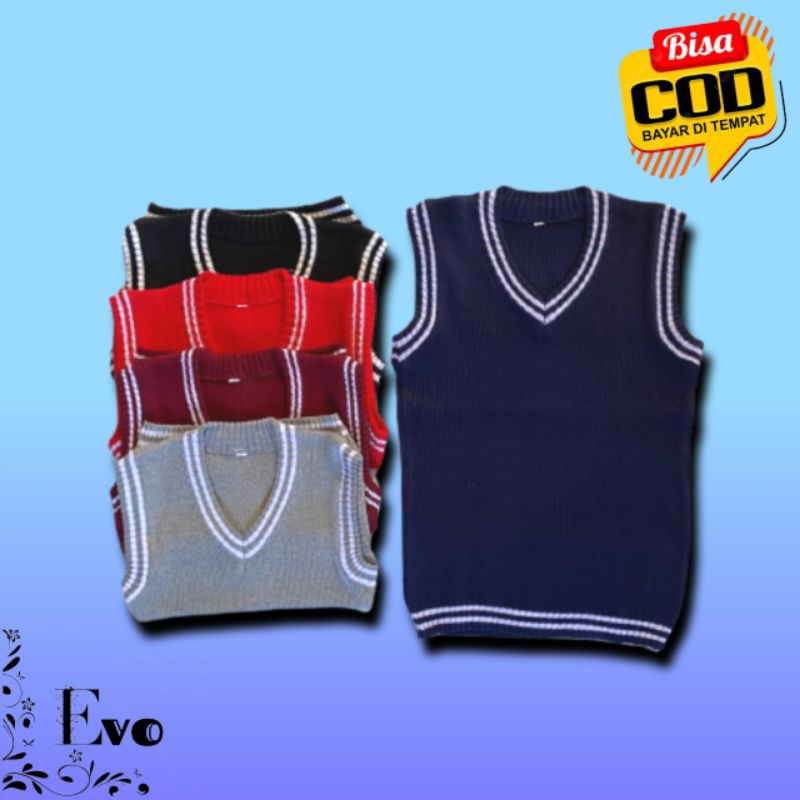 Jual Rompi Rajut Anak / KNIT VEST Anak Sekolah TK | SD | SMP New Style ...
