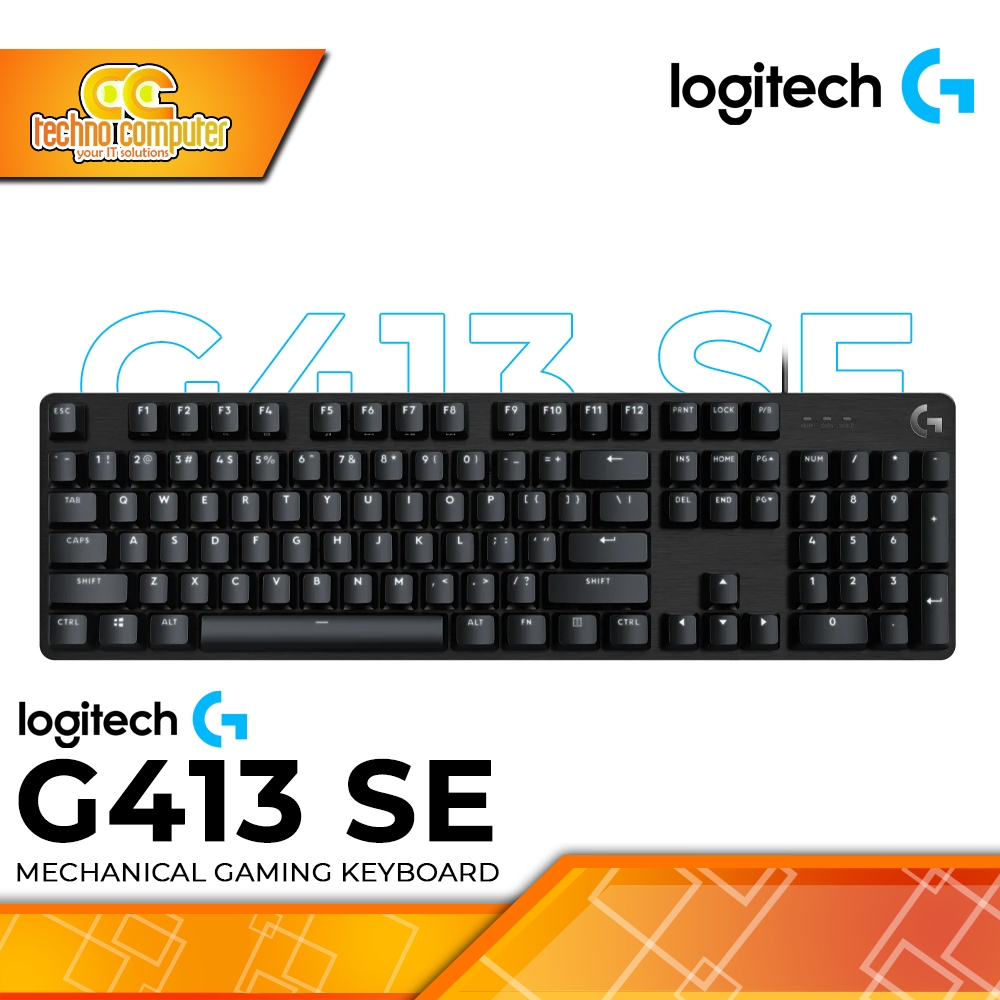 Jual LOGITECH G413 SE Full Size Mechanical Tactile Switch - Gaming ...